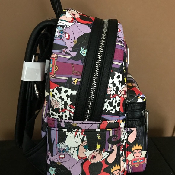 Loungefly | Bags | Loungefly Disney Villains Mini Backpack Nwt | Poshmark